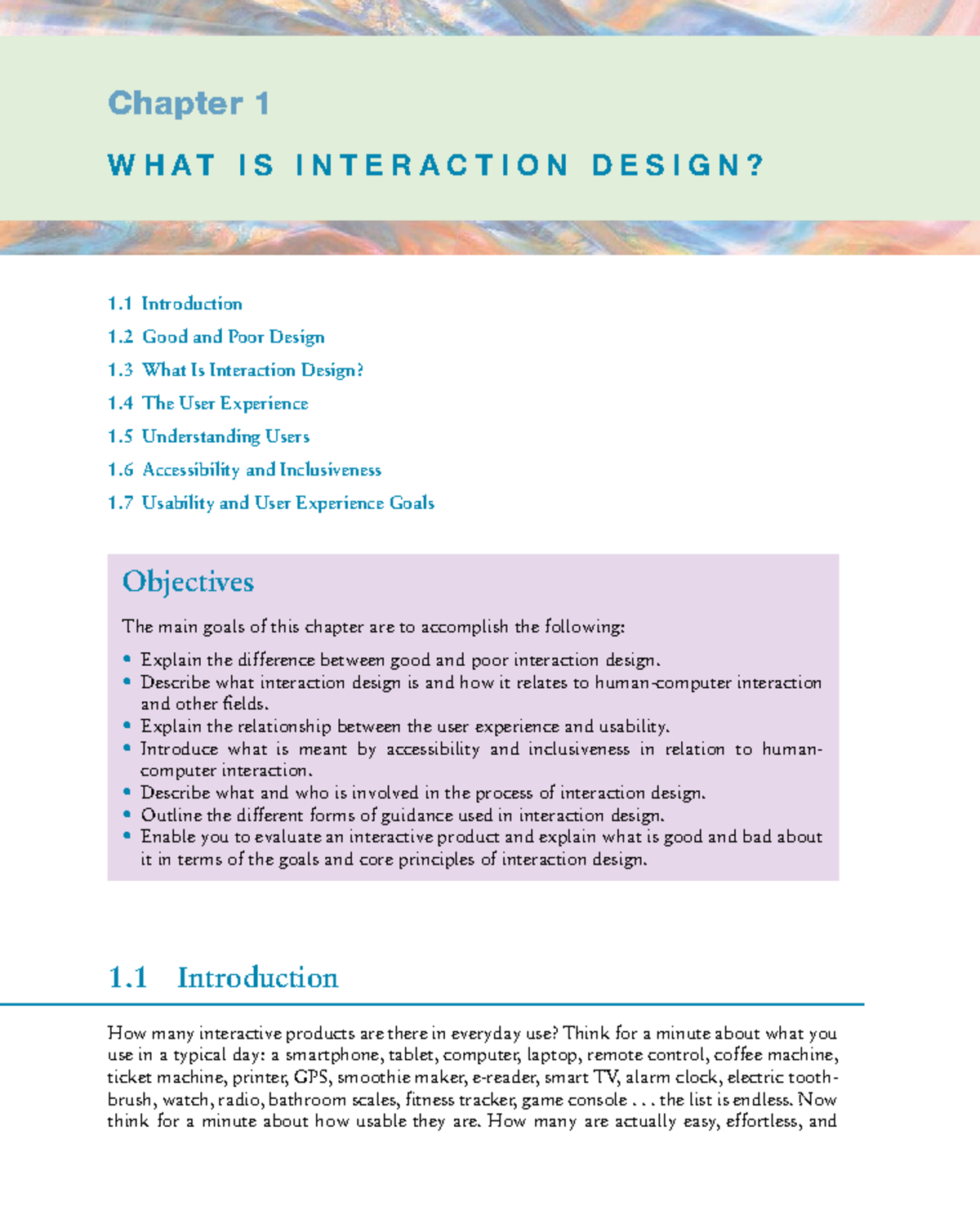 Understanding Interaction Design: Principles of Usability & User Experience - Studocu