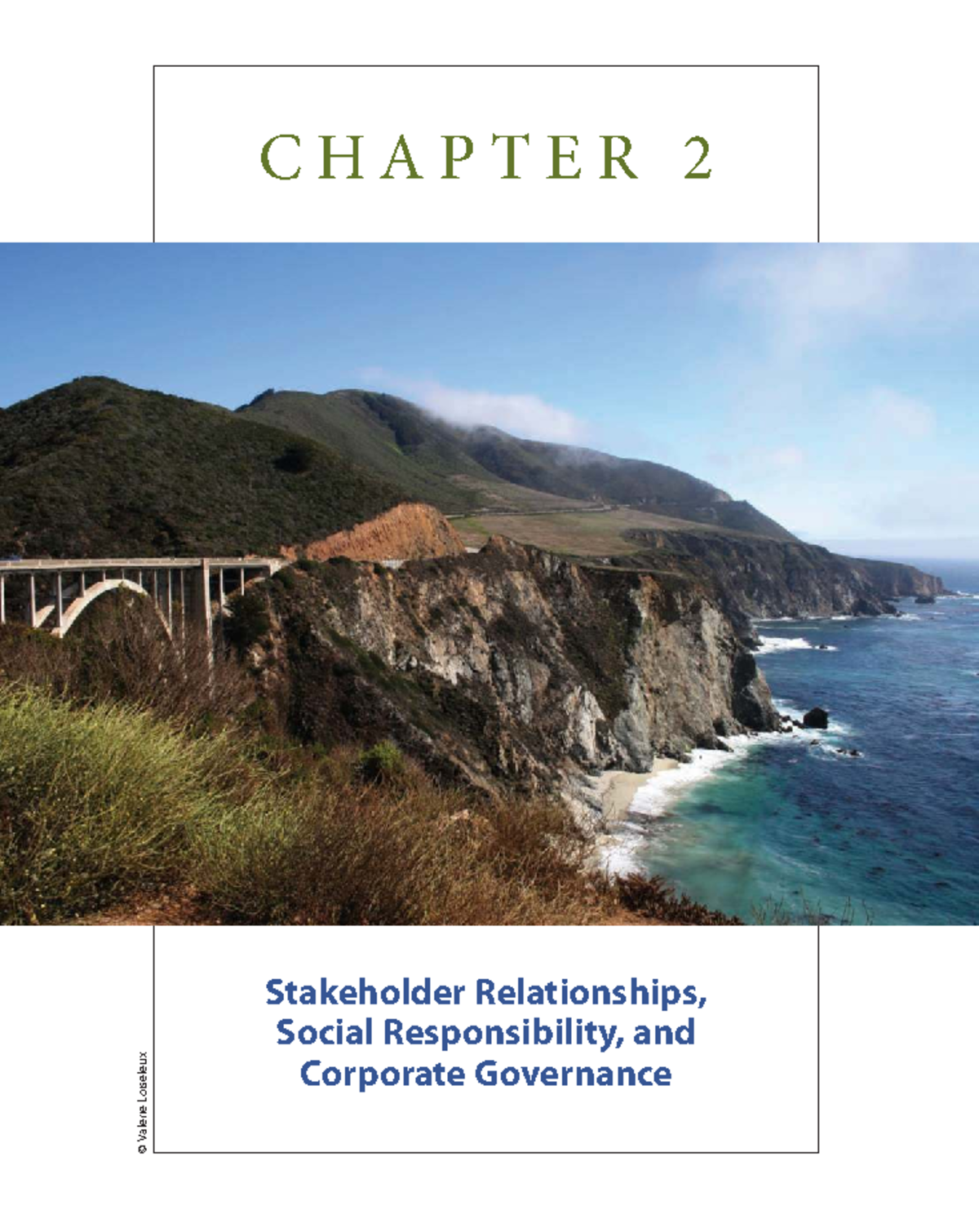 CHAPTER 2: Stakeholder Relationships, Social Responsibility, and ...