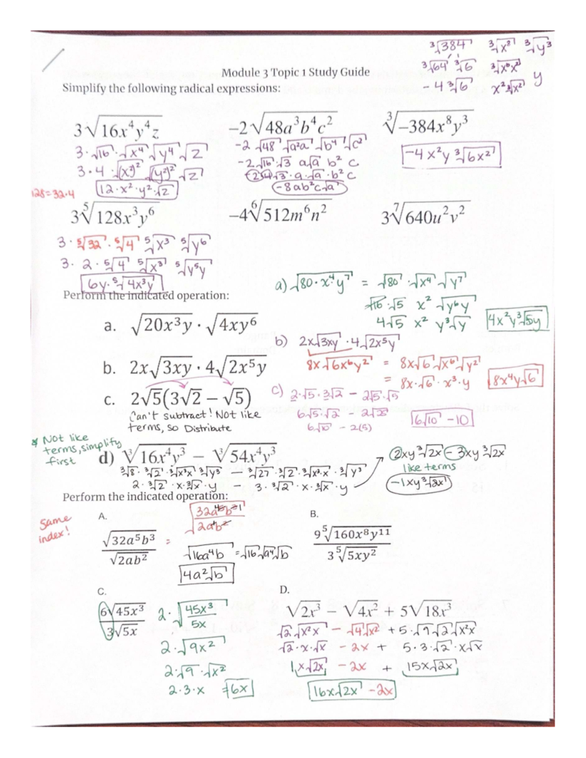 Module 3 Topic 1 Study Guide - 1384 Module 3 Topic 1 Study Guide 3XX ...