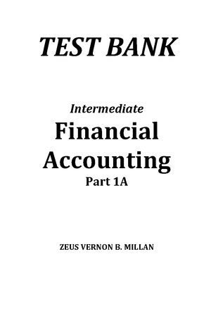 Intermediate Accounting 2, sample problems and solutions - MOUNTAIN ...