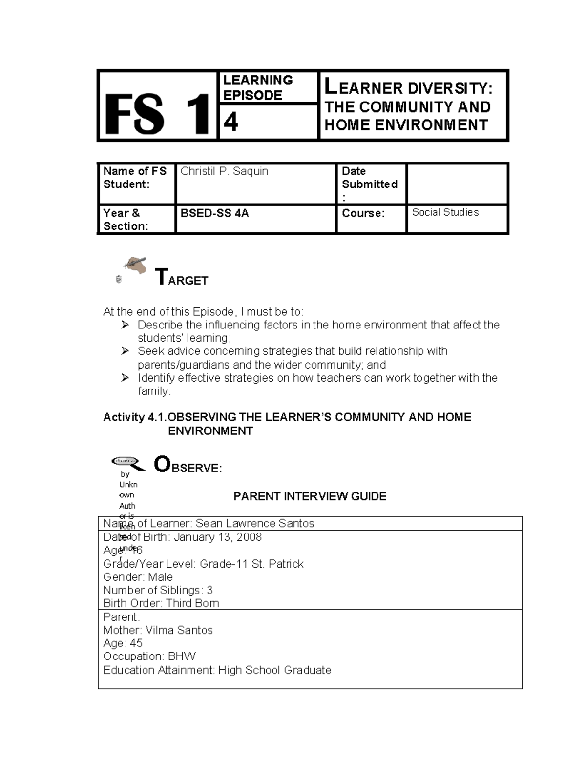 Episode-4 FS1 - none - by Unkn own Auth or is licen sed unde r LEARNING ...