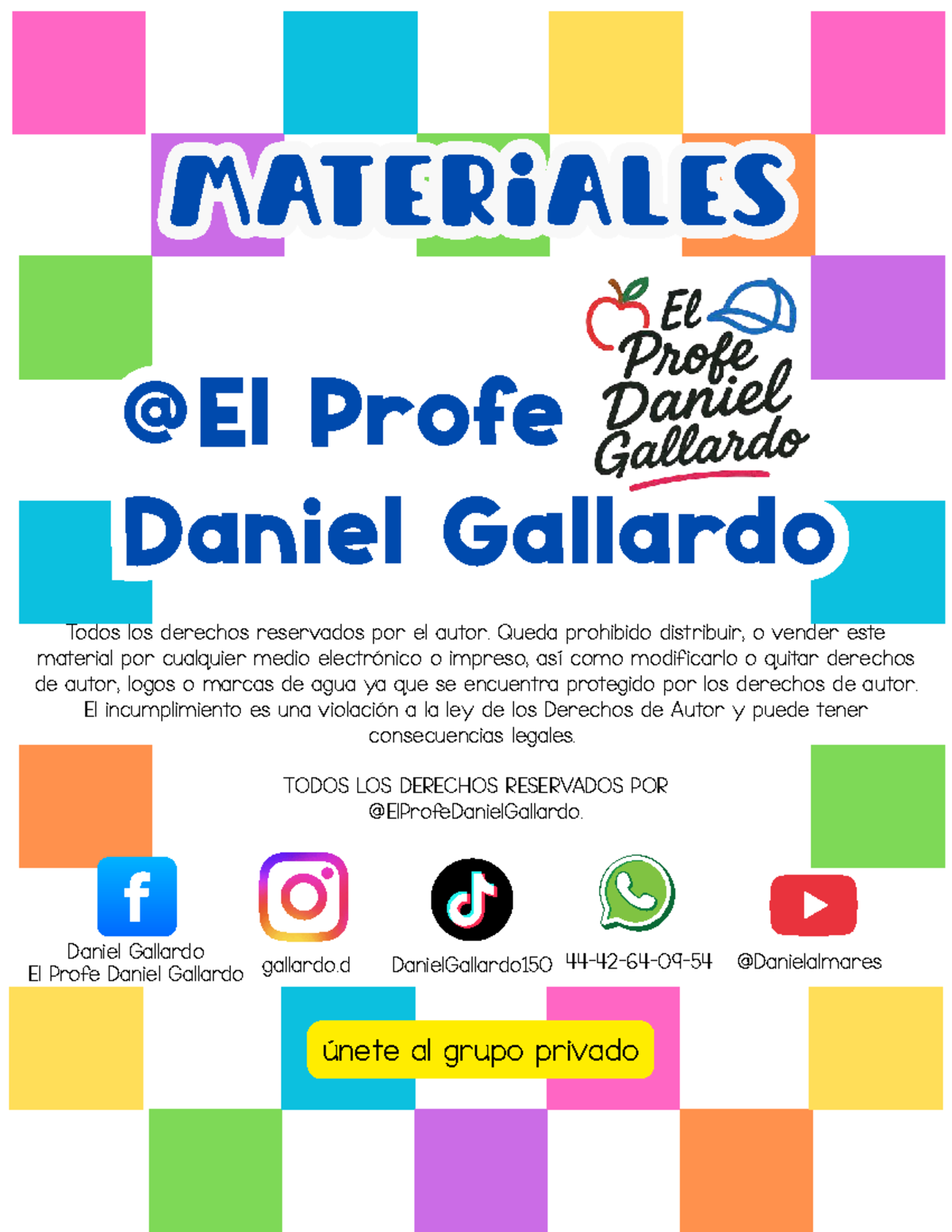 Cuadernillo de Sistemas del Cuerpo - 61.1 @El Profe Daniel Gallardo ...