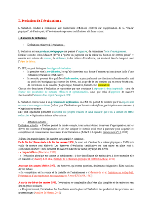 Fiche La leçon d'EPS - Ecrit 1 LA LEÇON D’EPS ET L’ÉTUDE DE SES ...