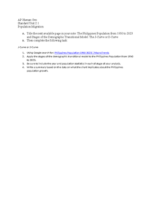 Population Pyramids- introduction - AP Human Geo Standard Unit 2.1/2/2 ...
