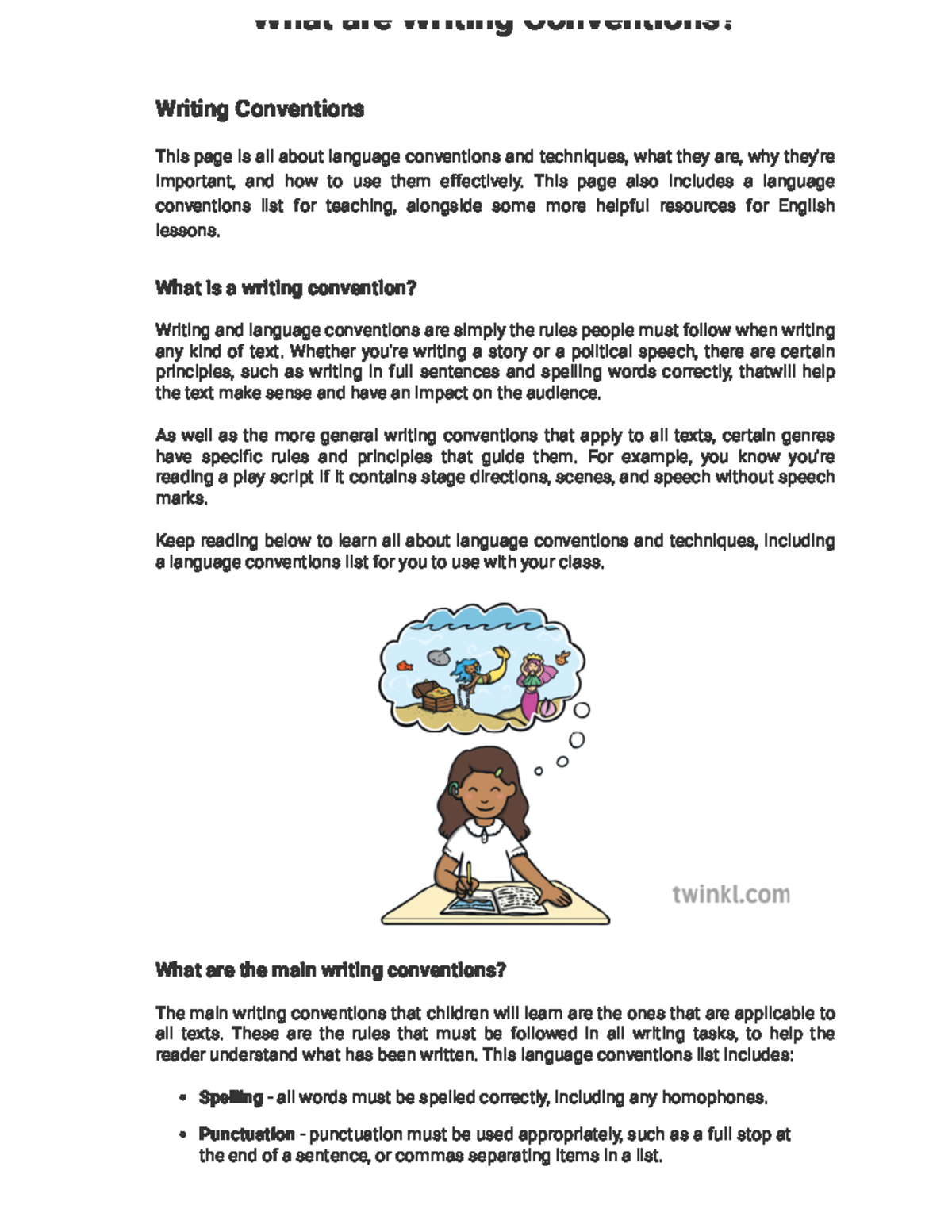 Writing Conventions and Language Techniques: A Comprehensive Guide ...