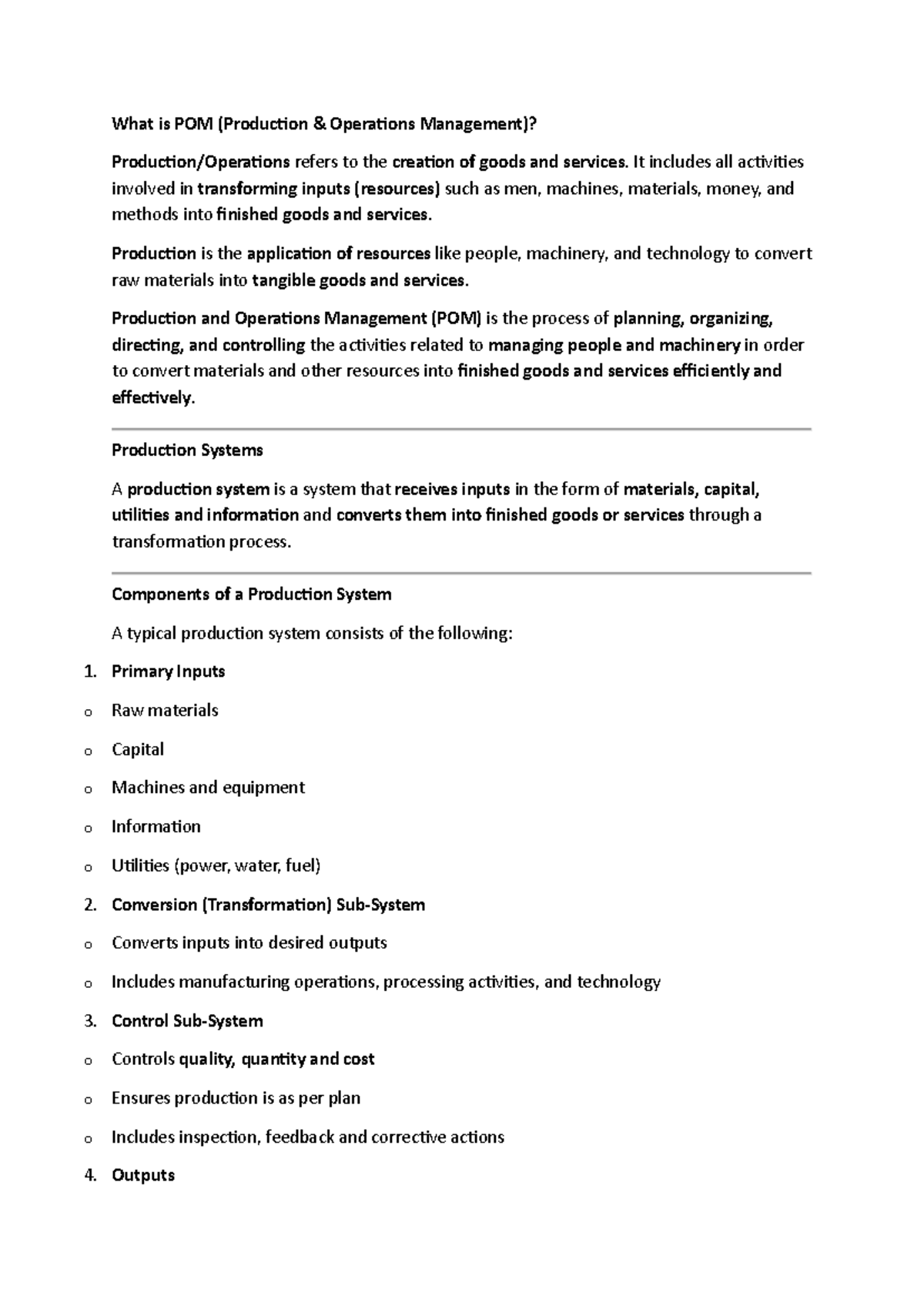POM 101: Understanding Plant Location, Layout & Facilities - Studocu