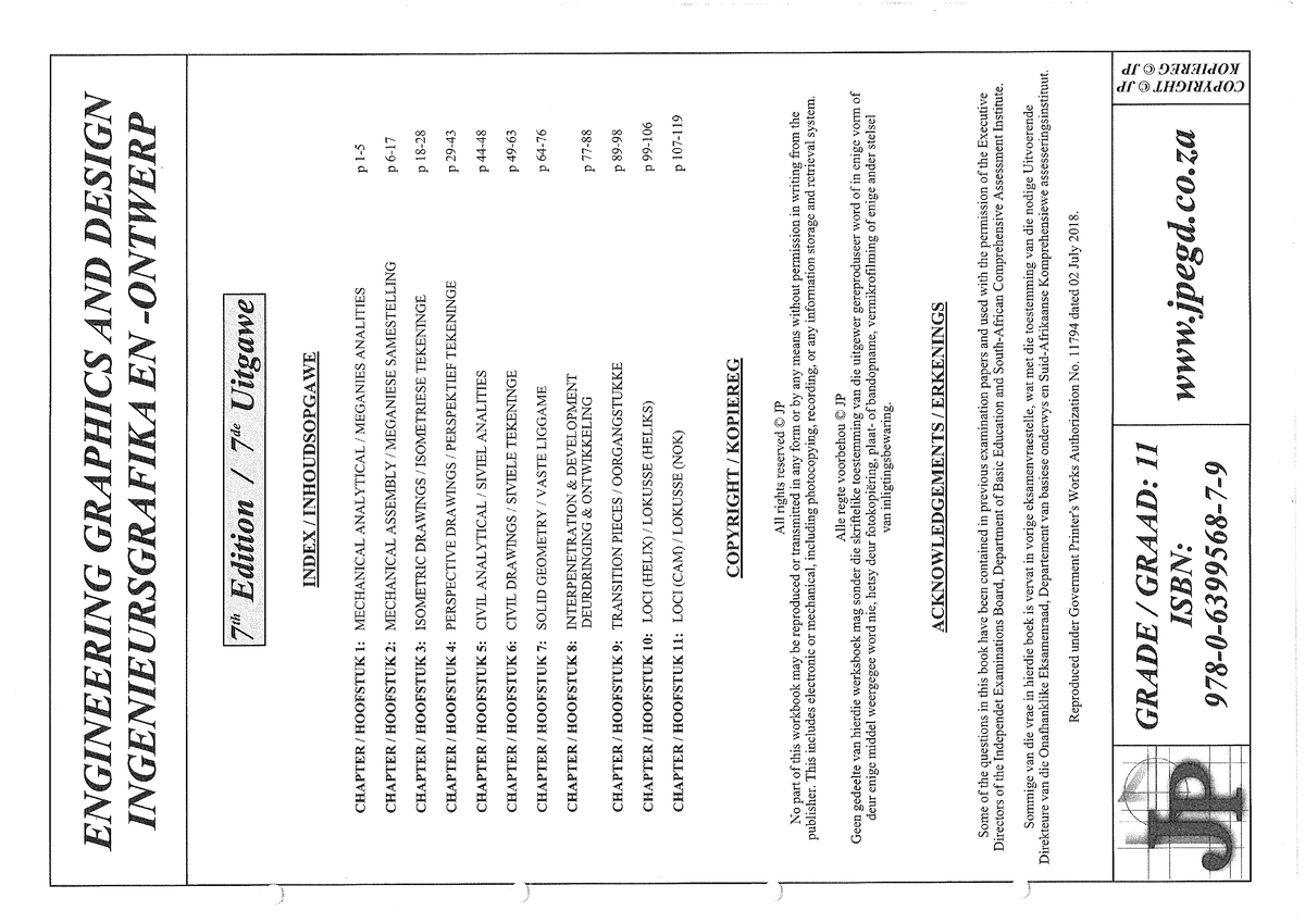 ENGINEERING GRAPHICS DESIGN GRADE 11: MECHANICAL ASSEMBLY NOTES - Studocu