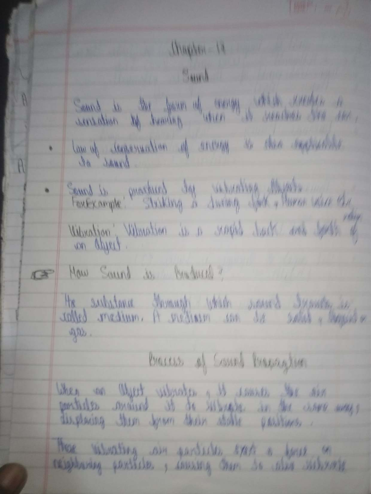Chapter 11: Sound - Physics Class 9 Notes on Waves and Propagation ...