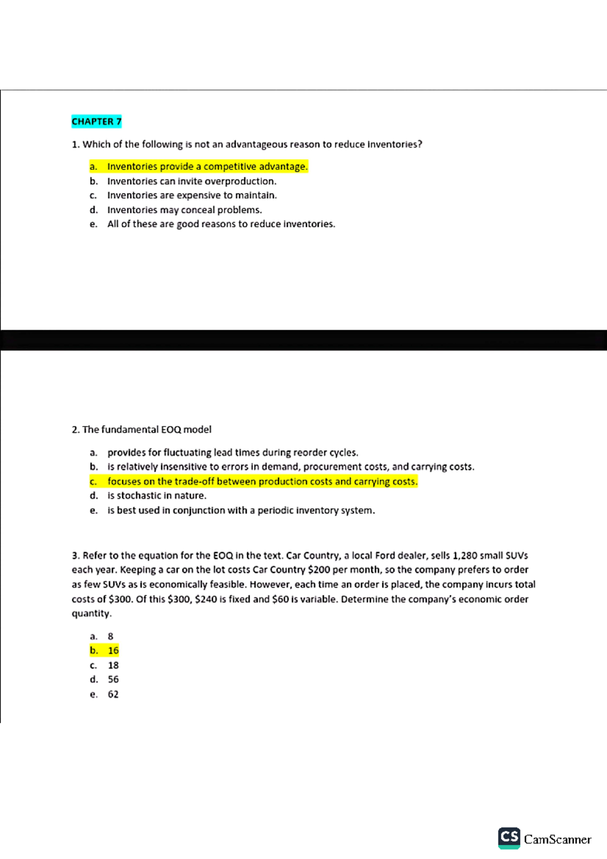 AIS Final Exam Reviewer: Chapters 7-11 Concepts & Questions - Studocu