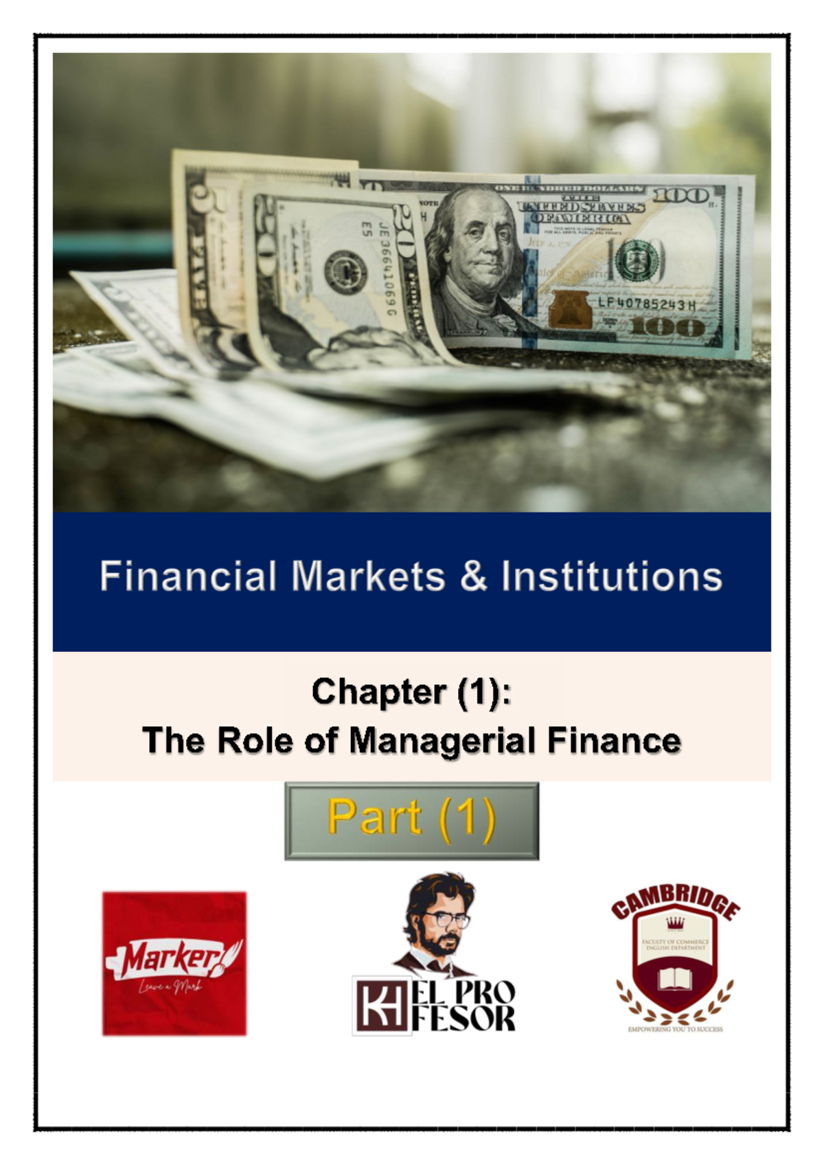 Chapter 1: The Role of Managerial Finance - Financial Management (2026 ...