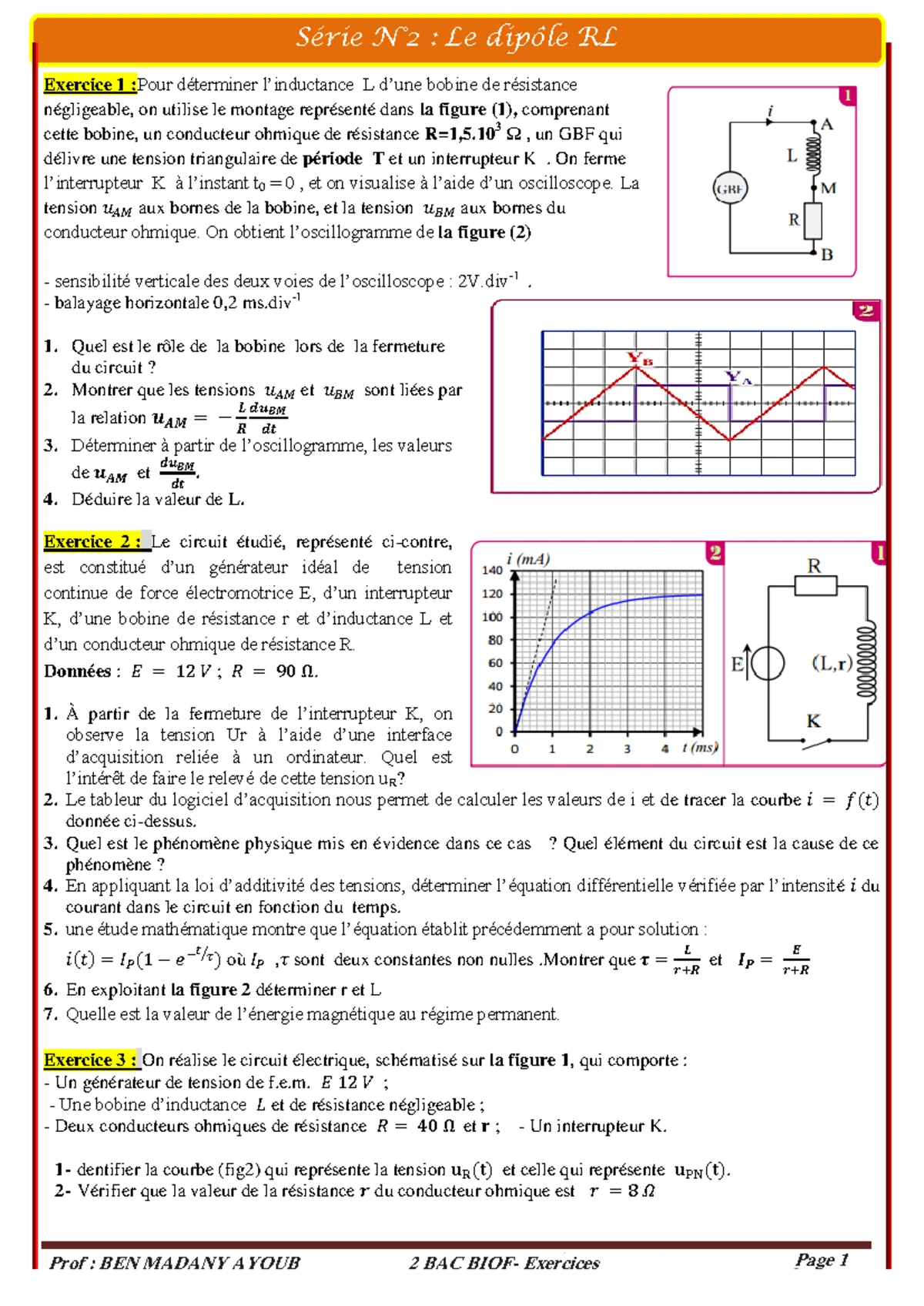 Correction Examen National BAC Maroc Math 2021 - Etude Générale - Studocu