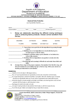 Portfolio Authentic Assessment m JXo Wpt - Bachelor in Technology and ...
