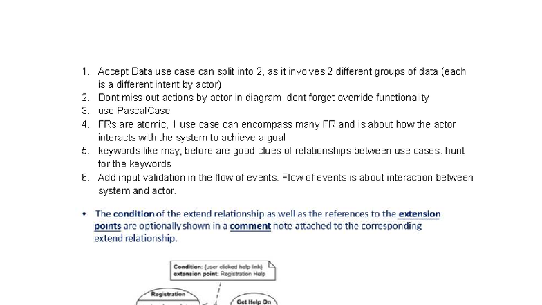 SWE SC2006 tutorial notes-1 - Accept Data use case can split into 2, as ...