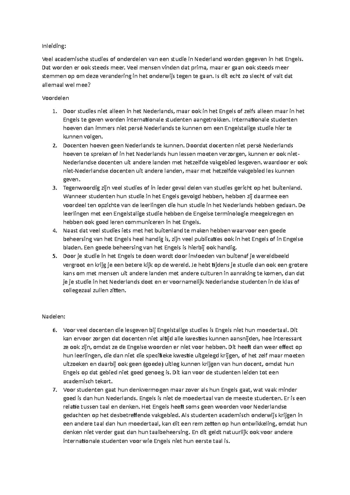 Hanna Bervoets - Alles wat er was samenvatting - Naam Naam school ...