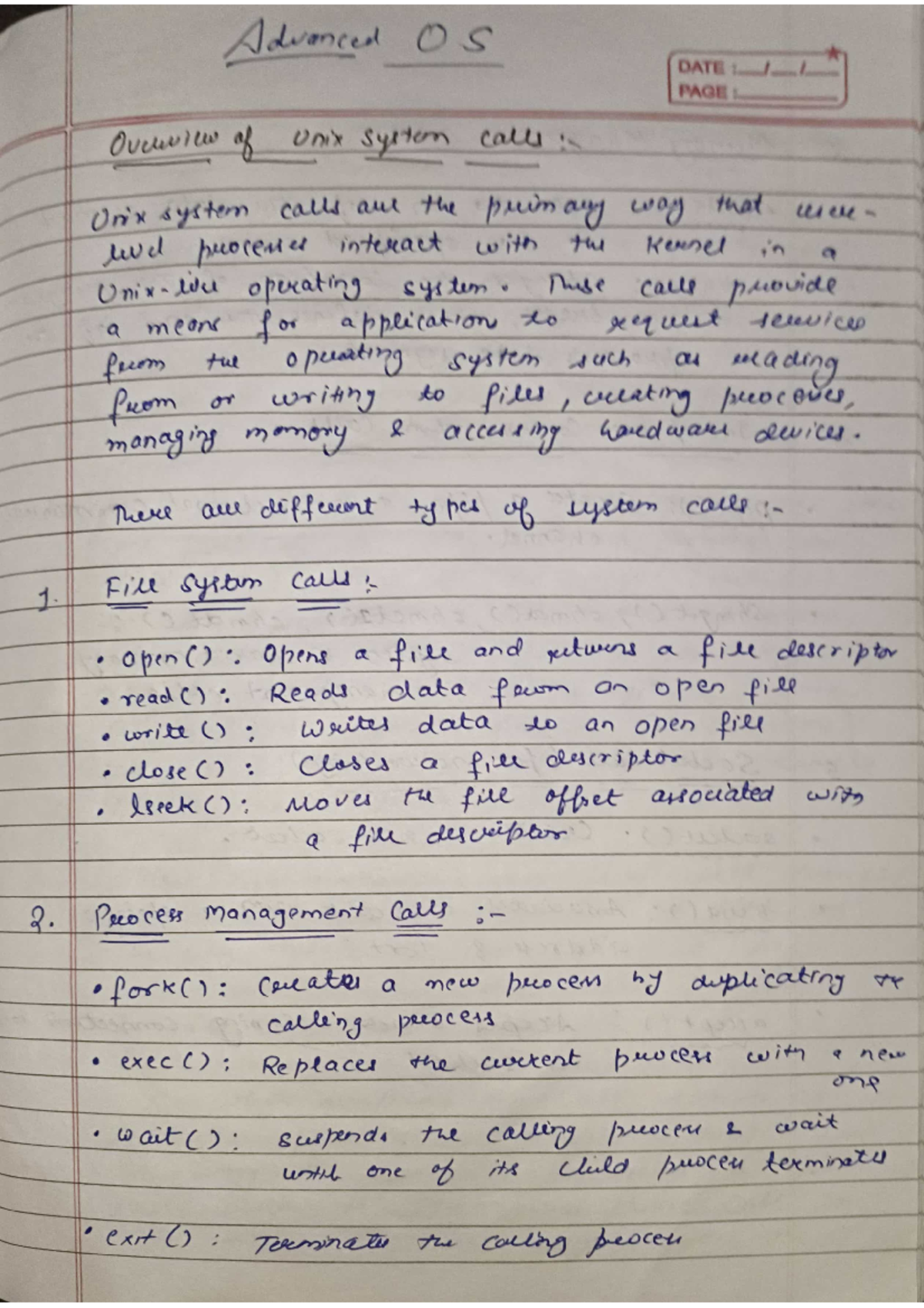 AOS Part 1 Study Notes and Key Concepts - Studocu