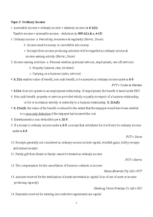ATO Practice Statement PS LA 2005-024: Guidance on Part IVA Application ...