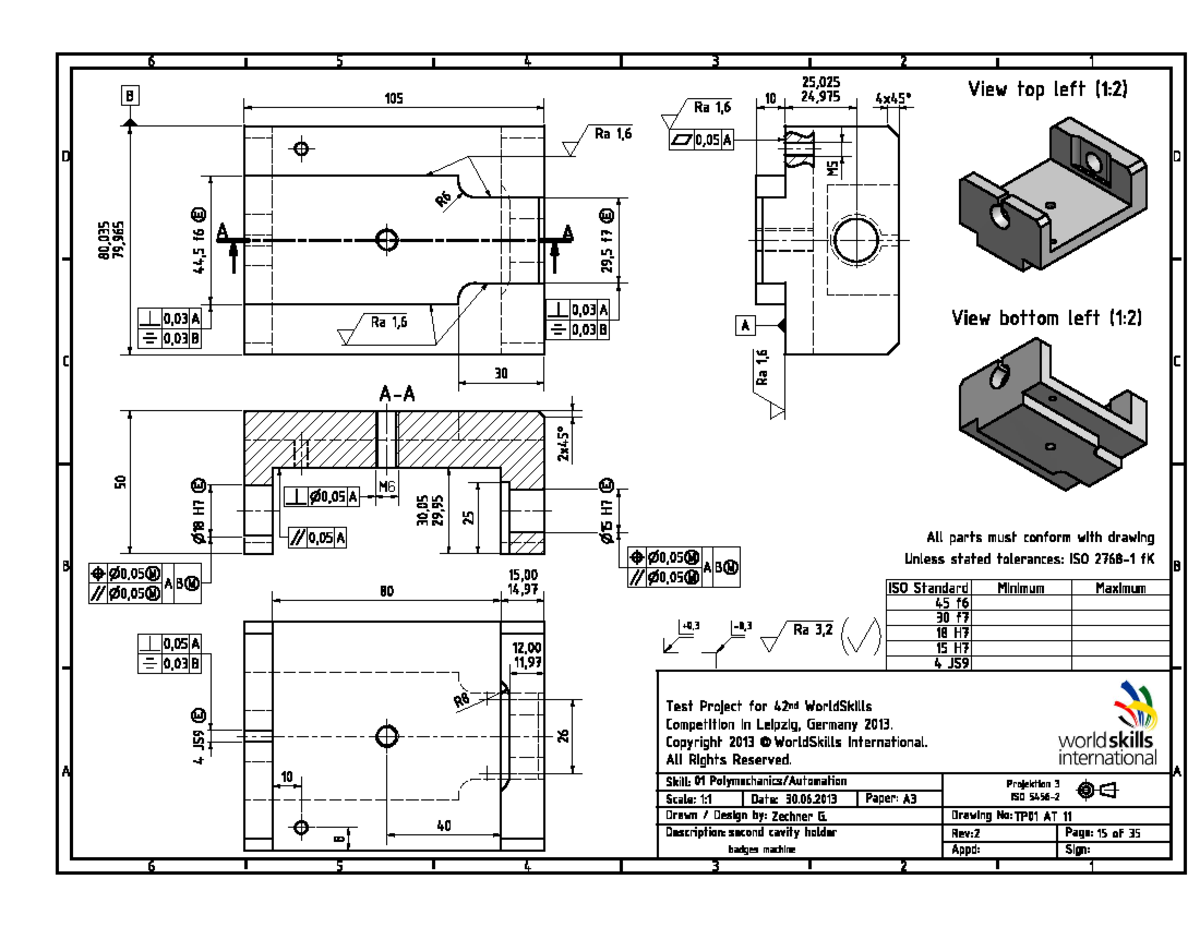 TP10AT111 - Process Planner Project Drawing for WorldSkills Competition ...