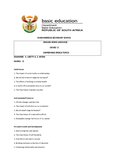 [Solved] Topic for sepedi speech - Sepedi - Home Language - Mandatory ...
