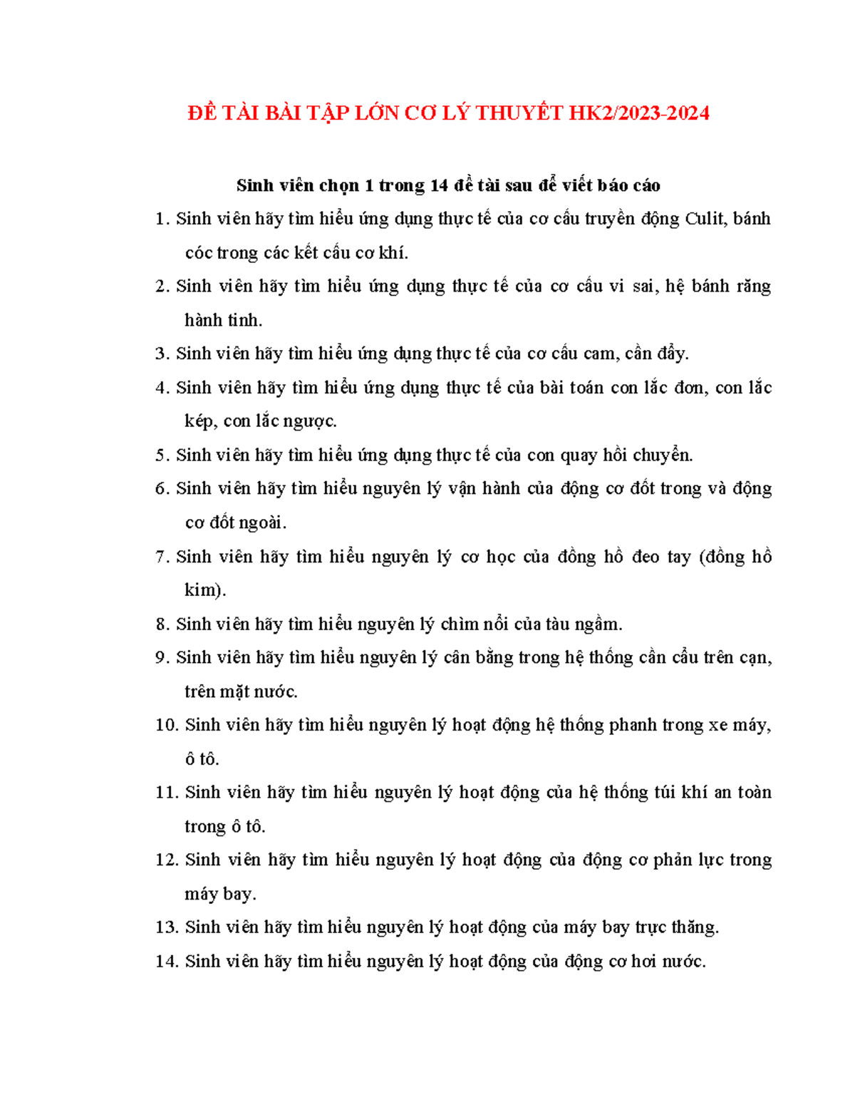 Huong dan va quy dinh nop bai tap lon co ly thuyet 2024 (han nop 5-6 ...