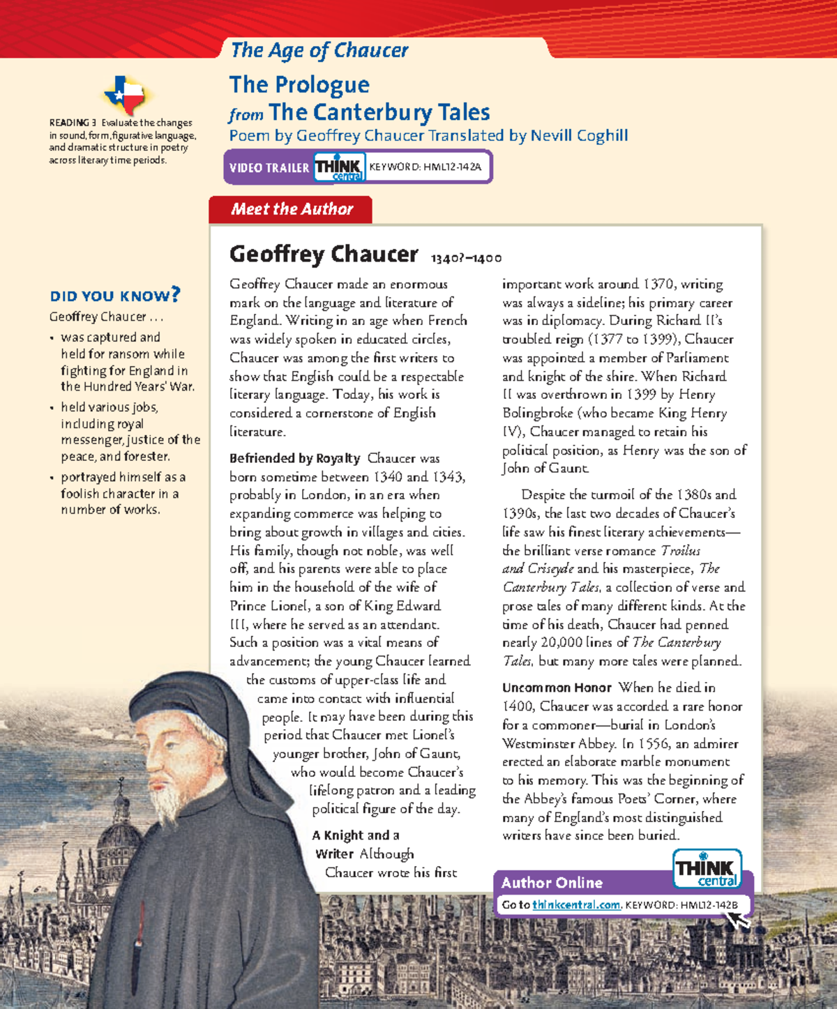 The Canterbury Tales Prologue: Insights and Characterization Analysis ...