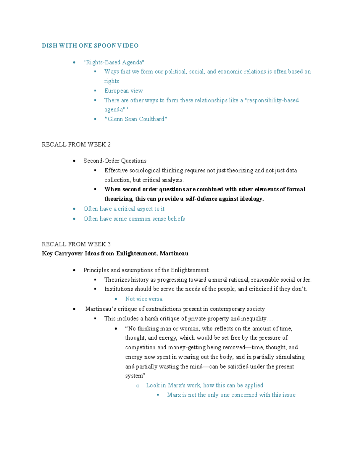 Capitalism Lecture Notes: Analyzing Social Relations and Exploitation ...