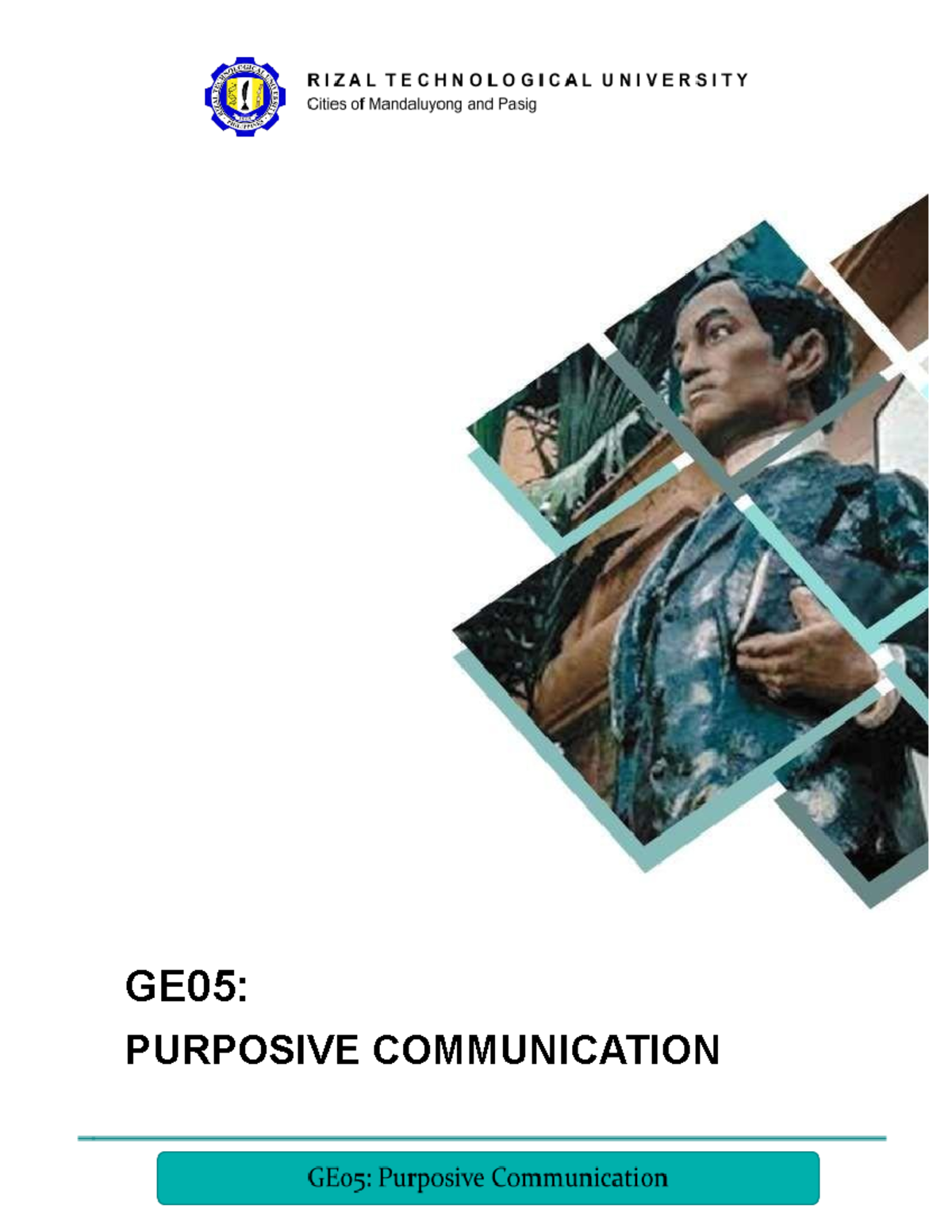 GE05- Module 2 Communication and Globalization - GE05: PURPOSIVE ...