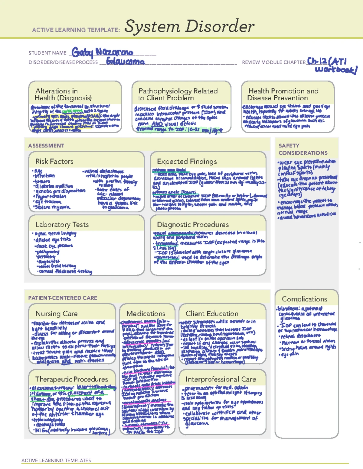 ATI Neuro NURS 101 Final Exam Quizlet Study Guide Part 1 - Studocu