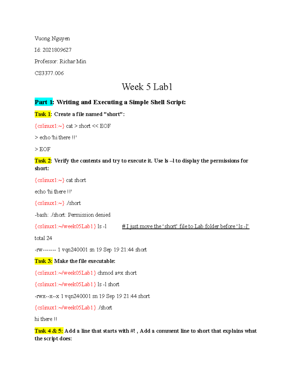 Nguyen week5Lab1 - computer code - Vuong Nguyen Id: 2021809627 ...