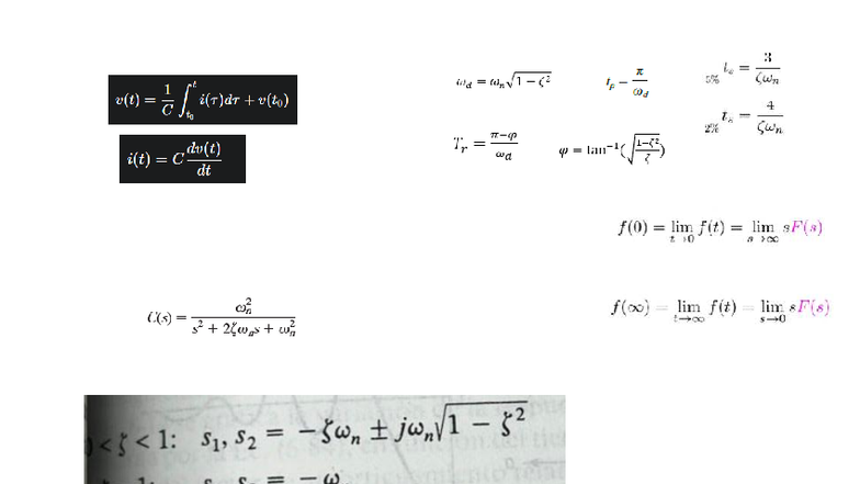 Advanced Formula Analysis for wd = wₙ 1 72 II - Studocu