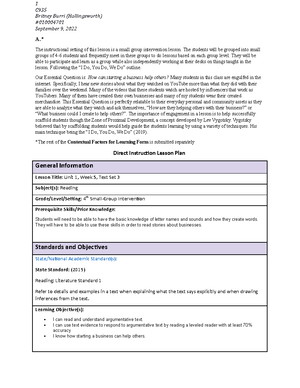 IHM3 task 1 part C through f Revised - C. Provide an overview of the choices you made when ...