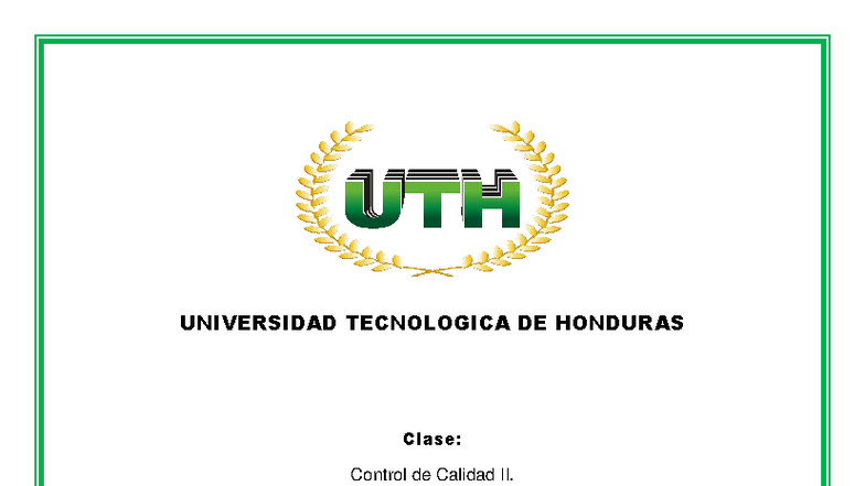 Tarea 2: Herramientas de Calidad en Control de Calidad II - Studocu