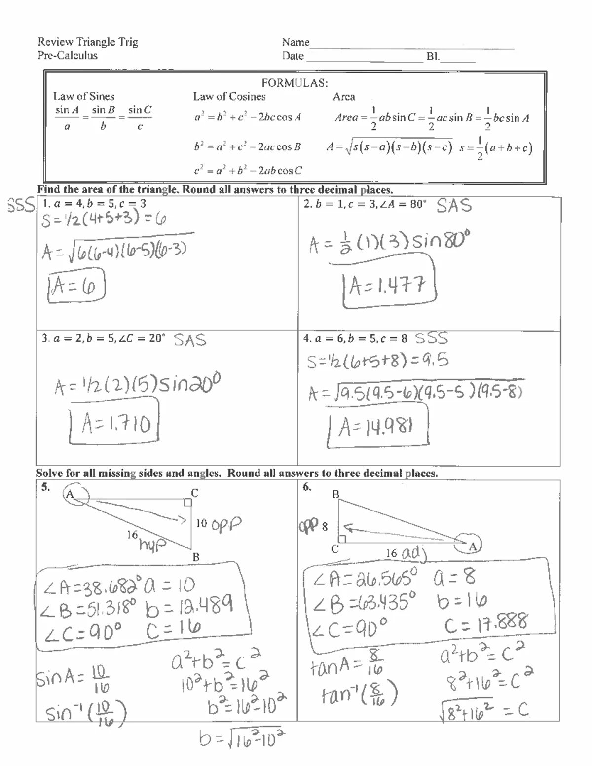 CSP U6L10 Guided Notes on Traversals and Functions - Studocu