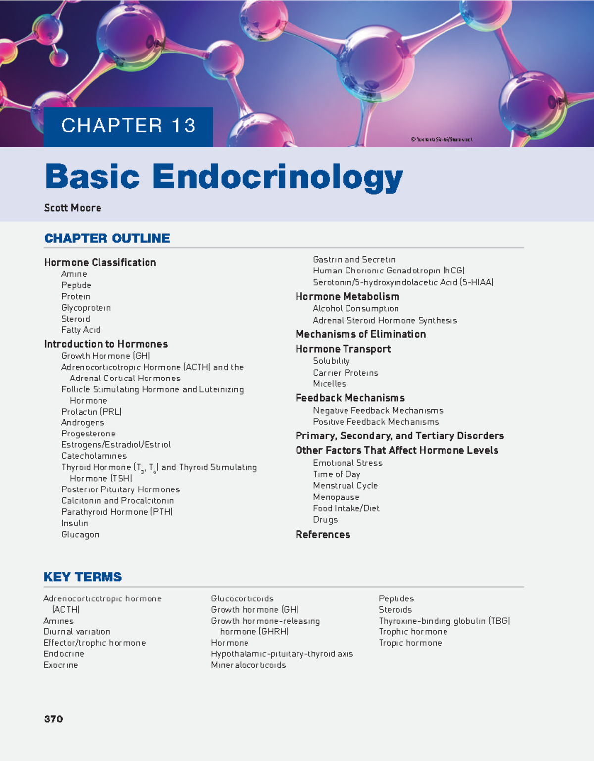 Basic-Endocrinology - Summary Clinical Chemistry: Principles Techniques and Correlations ...