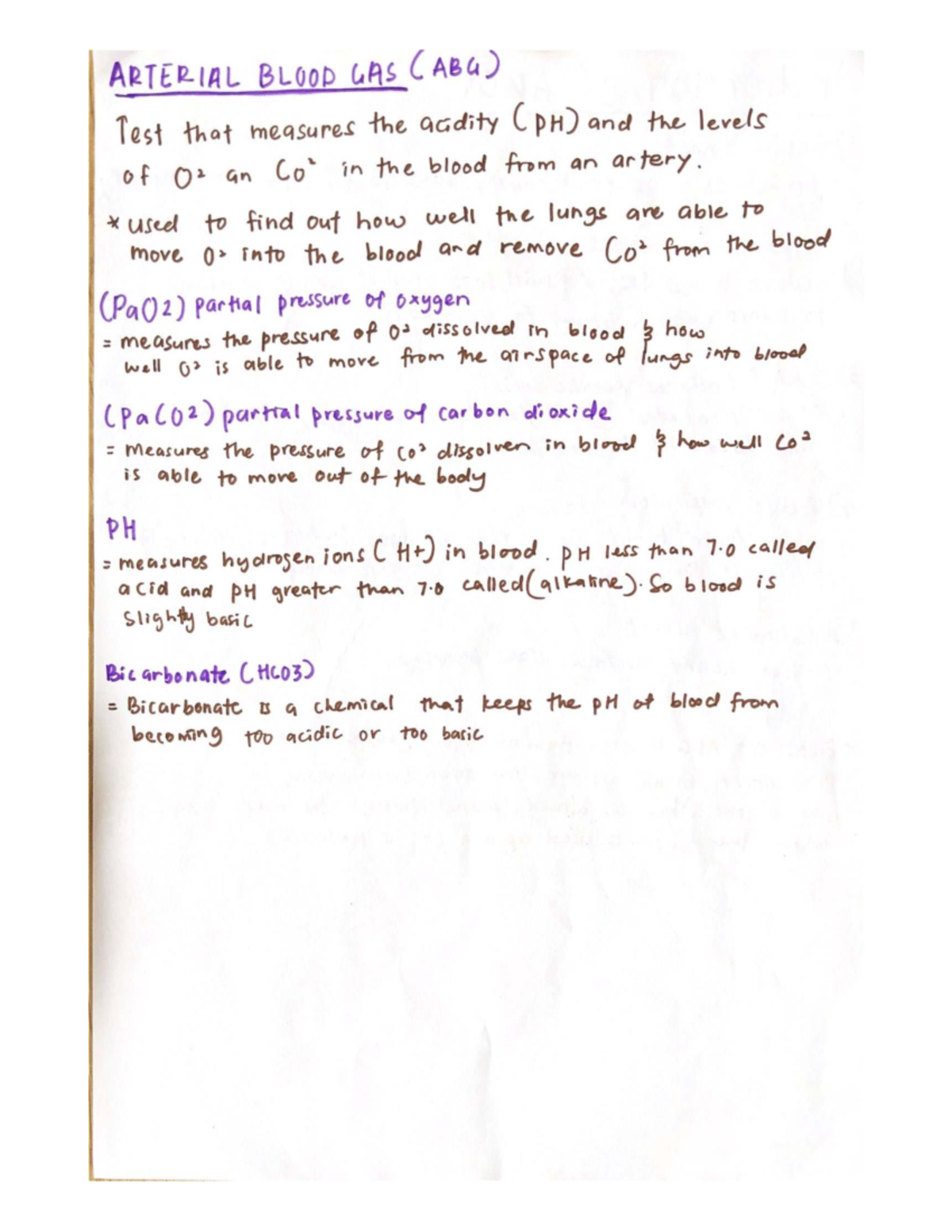 Arterial Blood Gas (ABG) Analysis: Understanding pH and Gas Levels ...