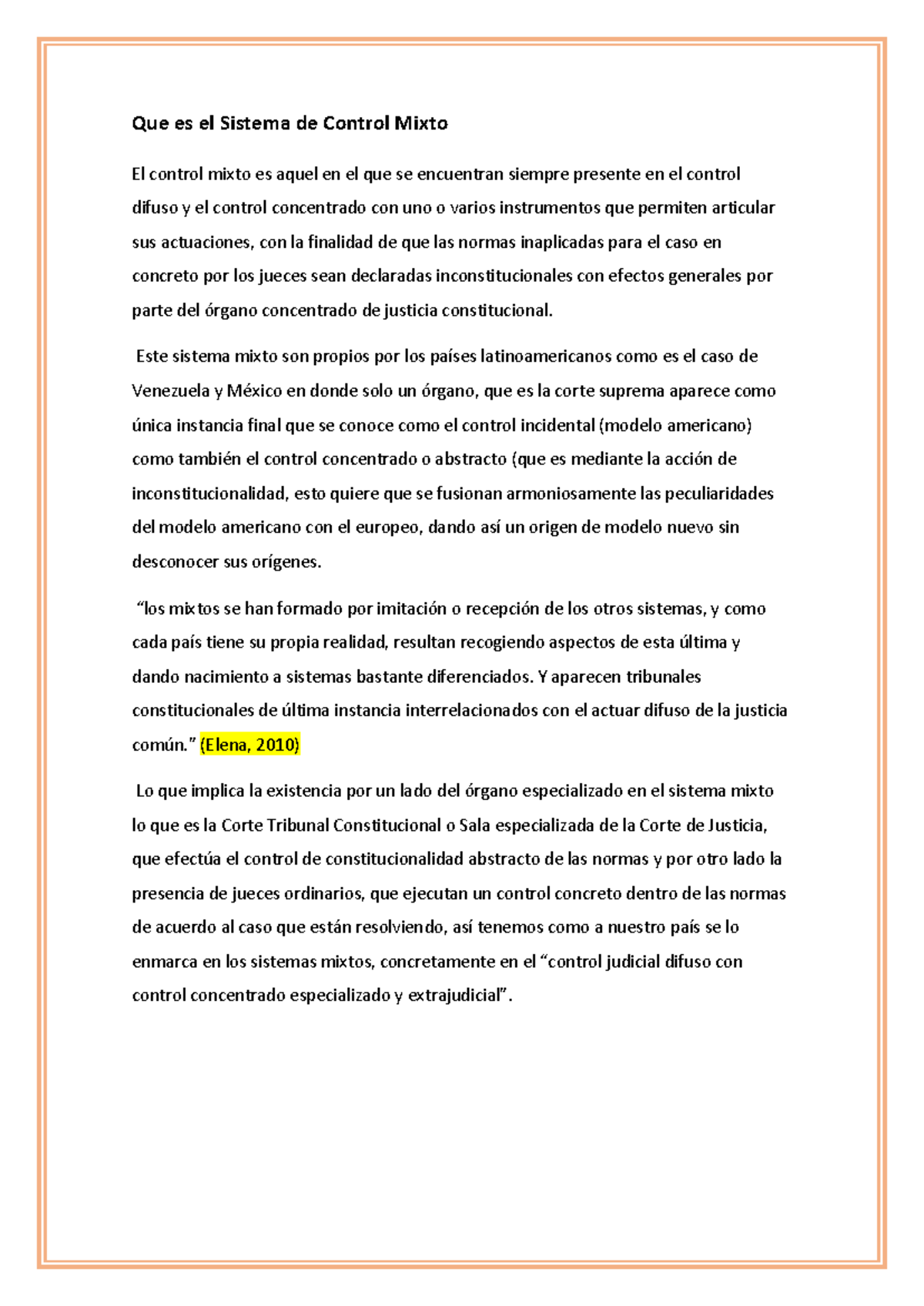 Que es el Sistema de Control Mixto - Este sistema mixto son propios por ...
