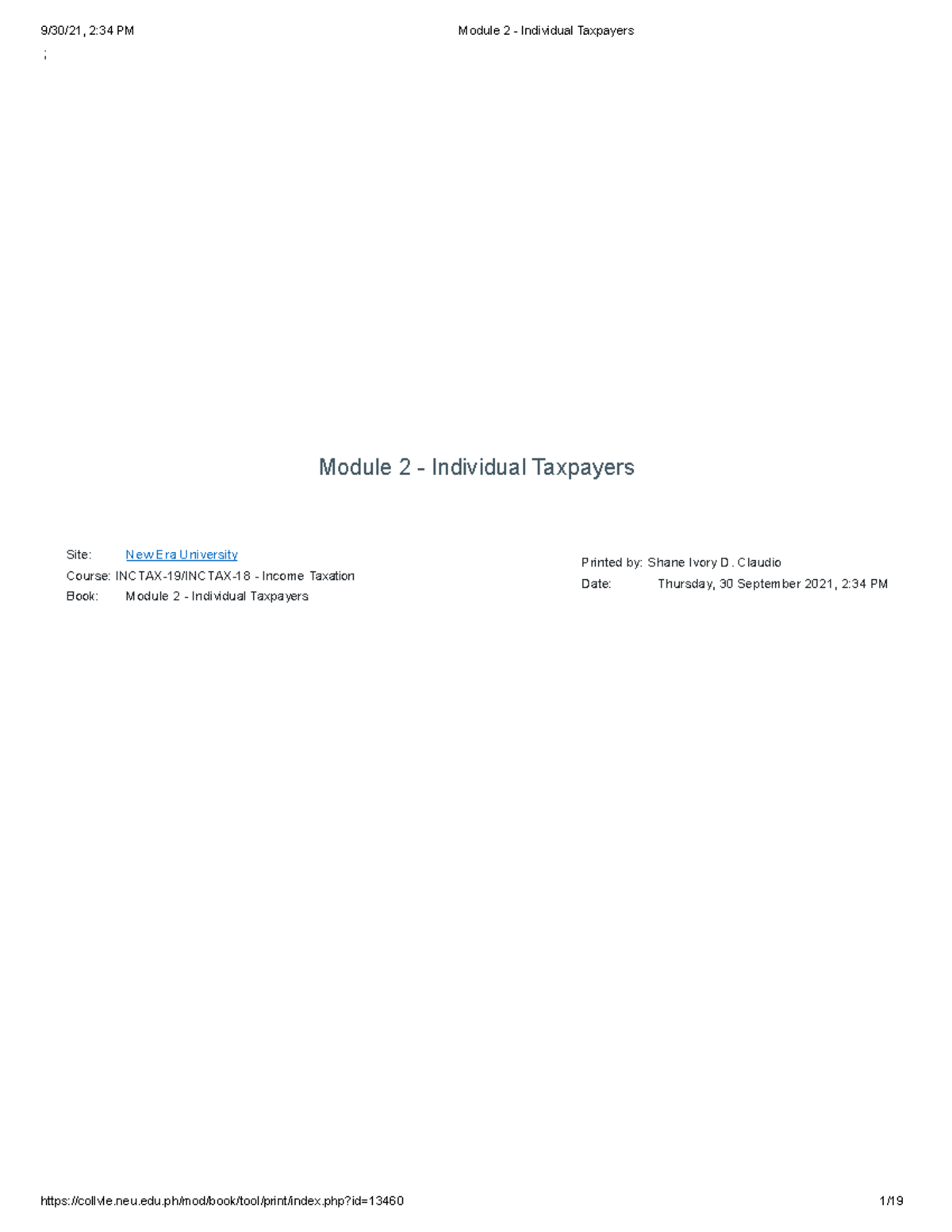 Module 2 - Individual Taxpayers-converted - 9/30/21, 2:34 PM Module 2 ...