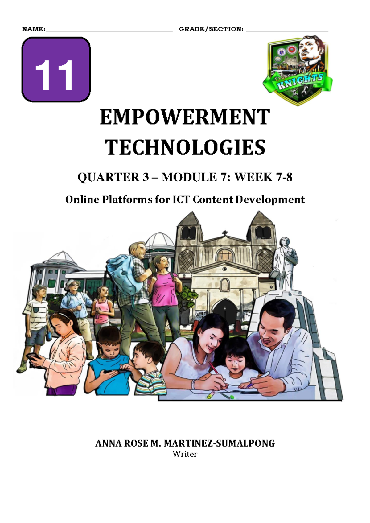 Empower Tech q3 m7 v1 - EMPOWERMENT TECHNOLOGIES QUARTER 3 – MODULE 7 ...