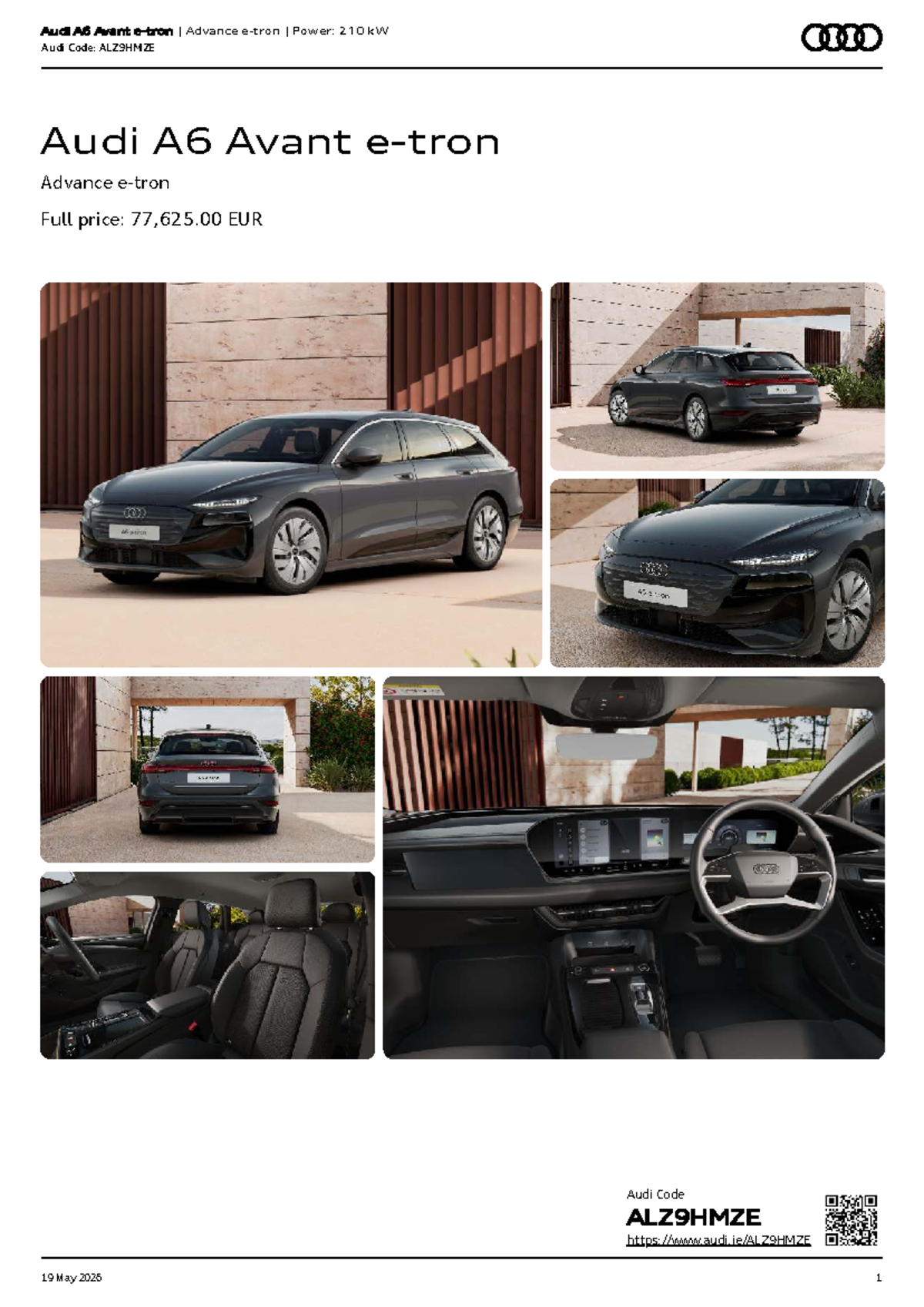 Audi A6 Avant Advance 210 kW Specs & Pricing Details (ALZ9HMZE) - Studocu