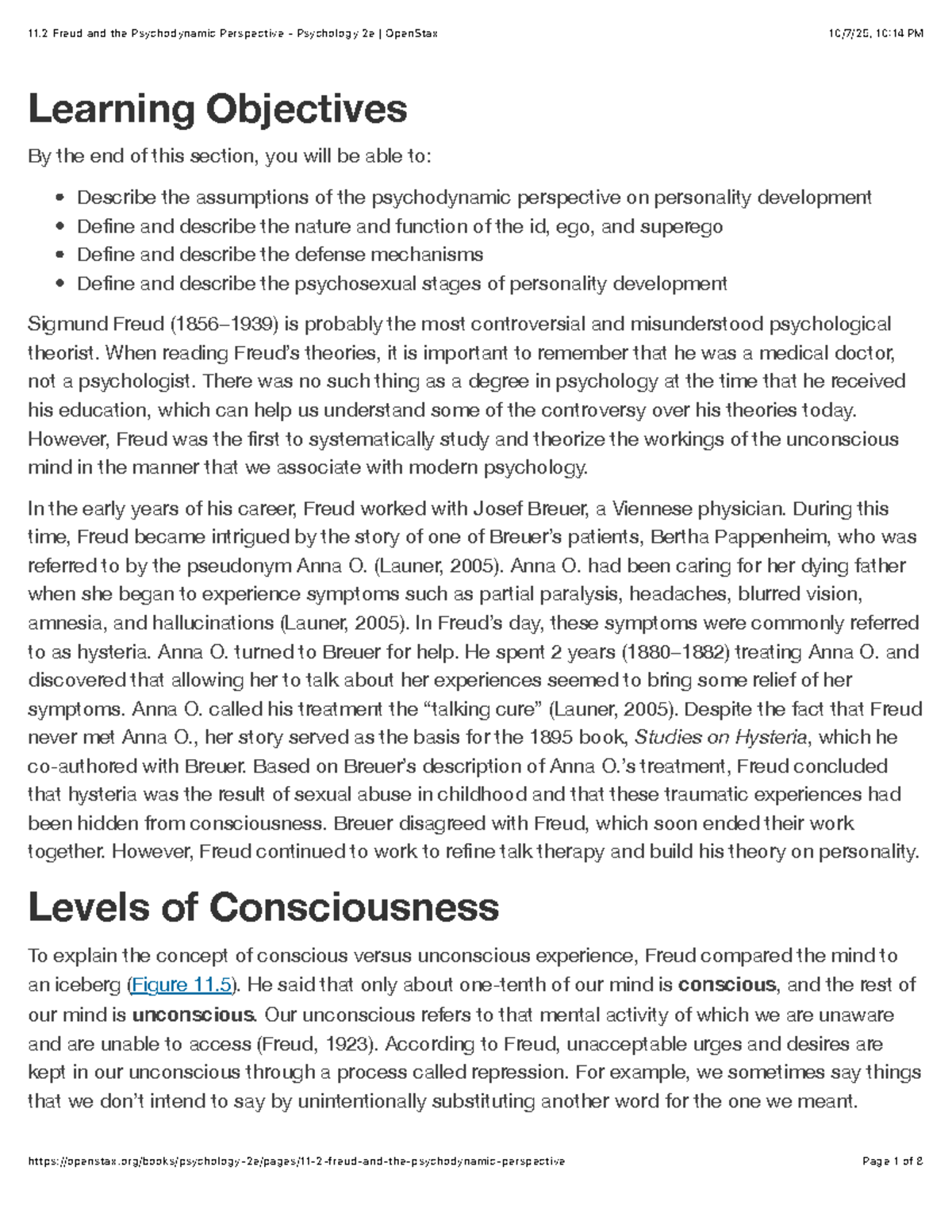 Freud's Psychosexual Development Stages: Insights & Analysis - Psyc 101 ...