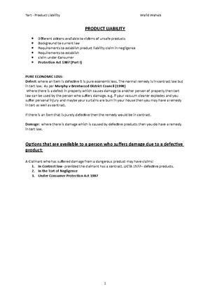 Occupiers liability case study: Freddie's office incident analysis - Studocu