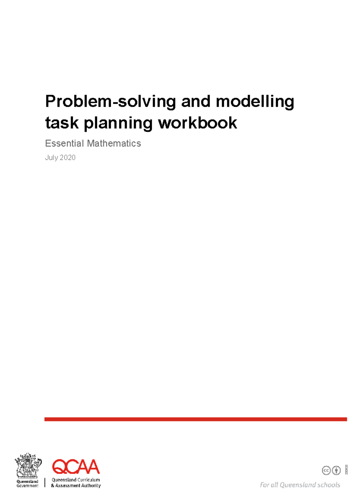 PSMT Planning Workbook for Essential Mathematics (QCAA) - July 2020 ...