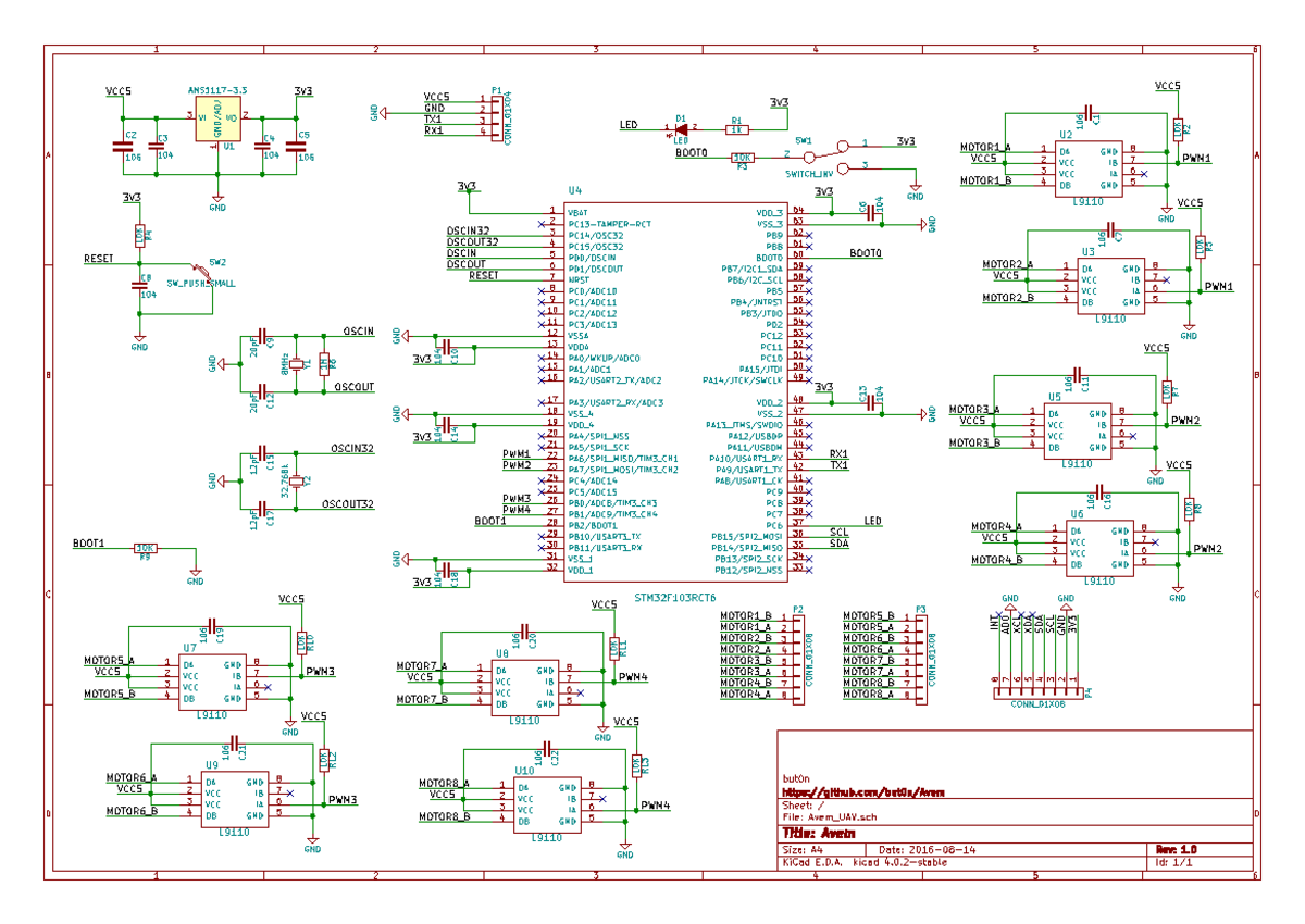 Avem UAV Circuit Design (Course Code: 2) - Studocu