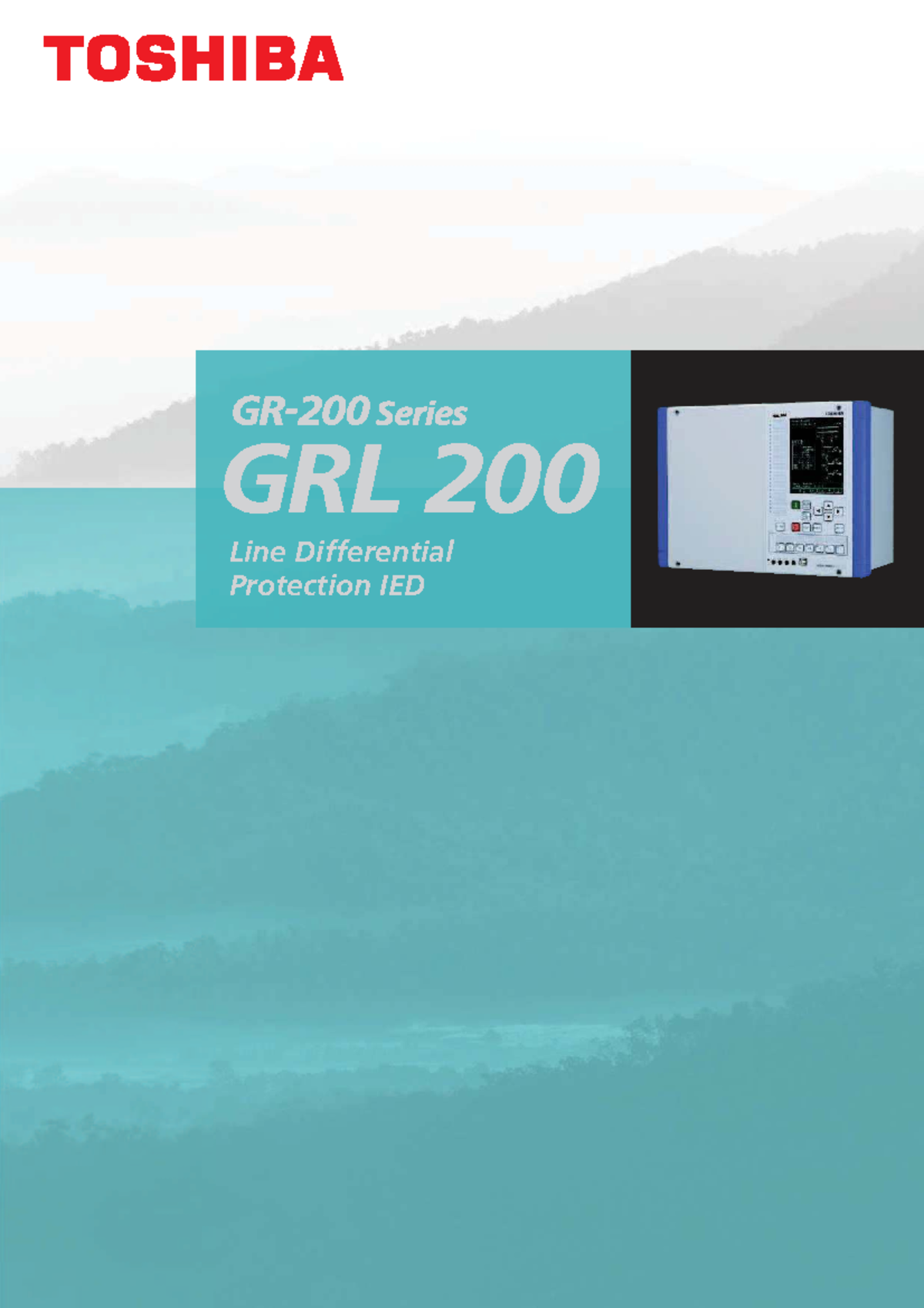 GRL200 Line Differential Protection IED Brochure and Features Overview ...