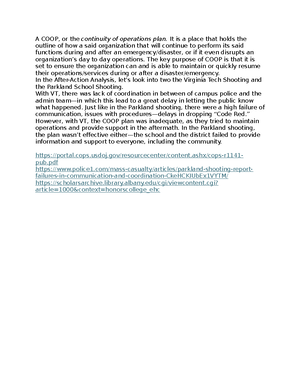 [Solved] How can the POETE ie planning operationalizing exercising ...