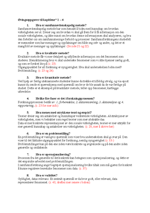 Kapittel 6 - Observasjoner - Kapittel 6: Observasjoner Å samle data gjennom observasjon ...