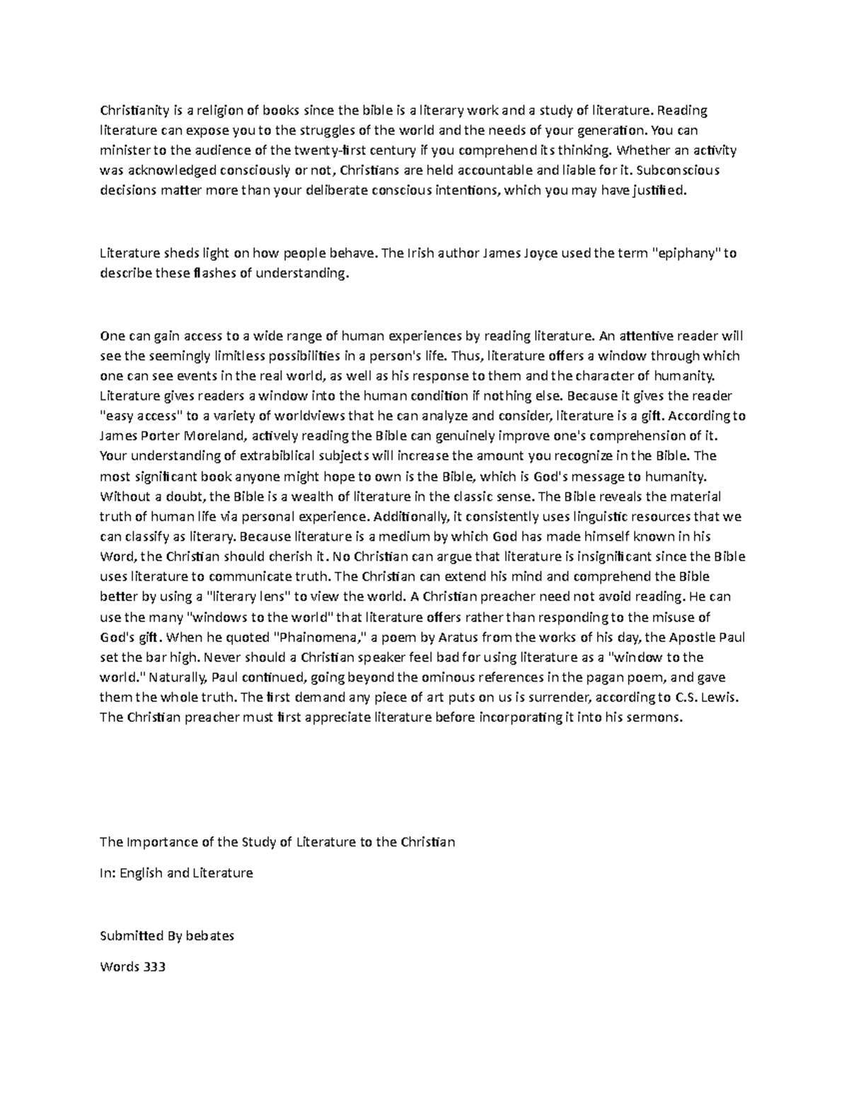 Eng 102 Discussion Board: Week 1 Insights on Literature and Technology ...