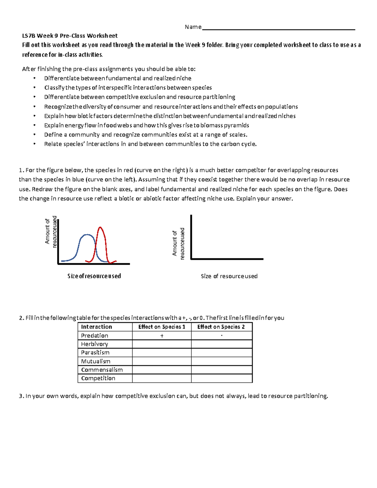 LS7B Week 9 Pre-Class Worksheet & Reading Guide - Studocu