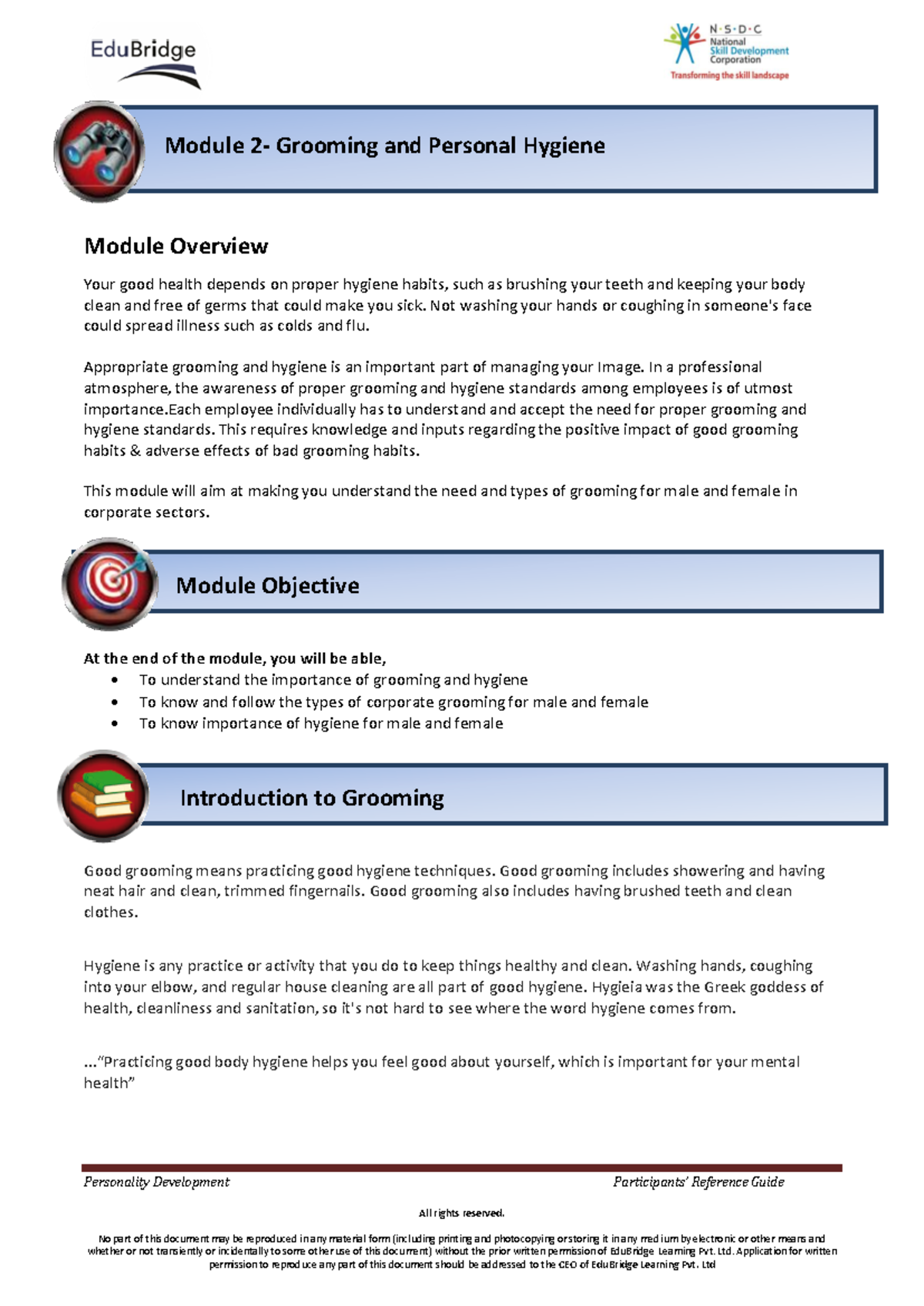 Grooming & Personal Hygiene: Essential Guidelines for Professionals ...