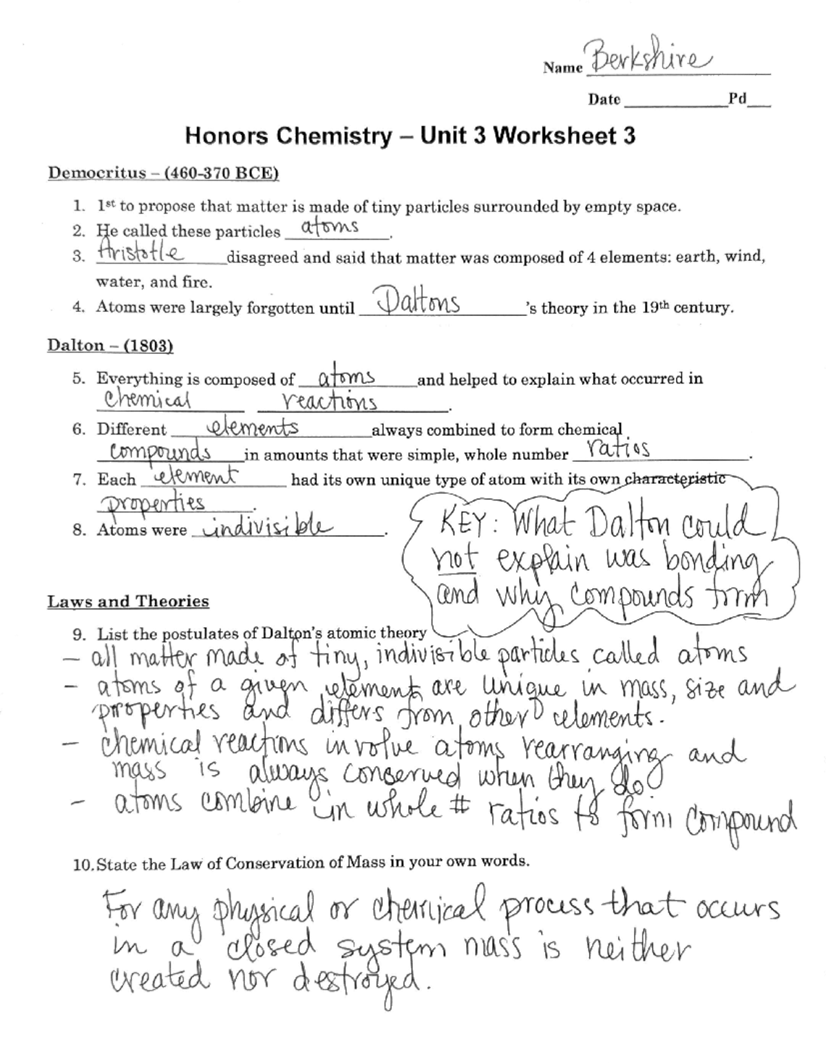 Copy of Copy of WS 3 KEY - kjrnsgrjga - Name Berkshire Date Pd Honors ...
