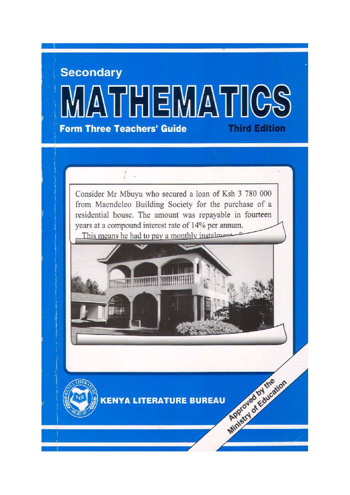 KLB Math Book 3 Teacher's Guide: Secondary Mathematics Form 3 - Studocu